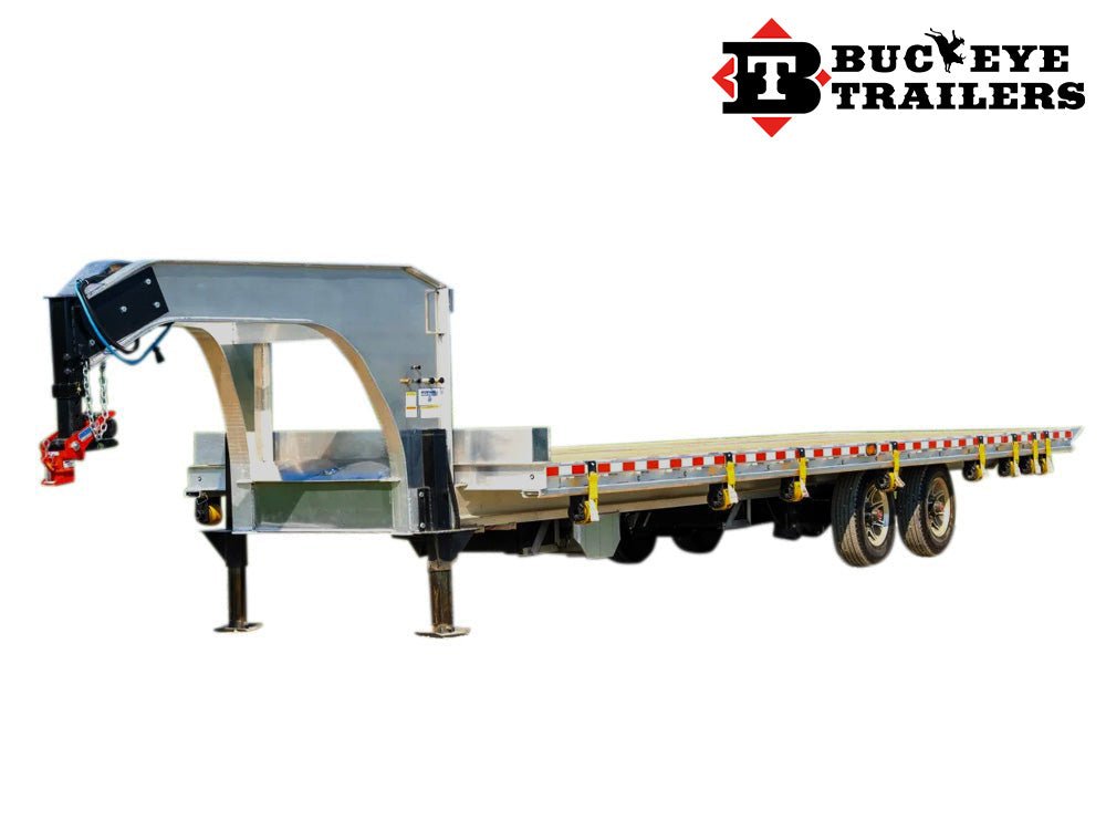 Buckeye Aluminum Gooseneck Tilt Flatbed Trailer – Stryker Dealership Group
