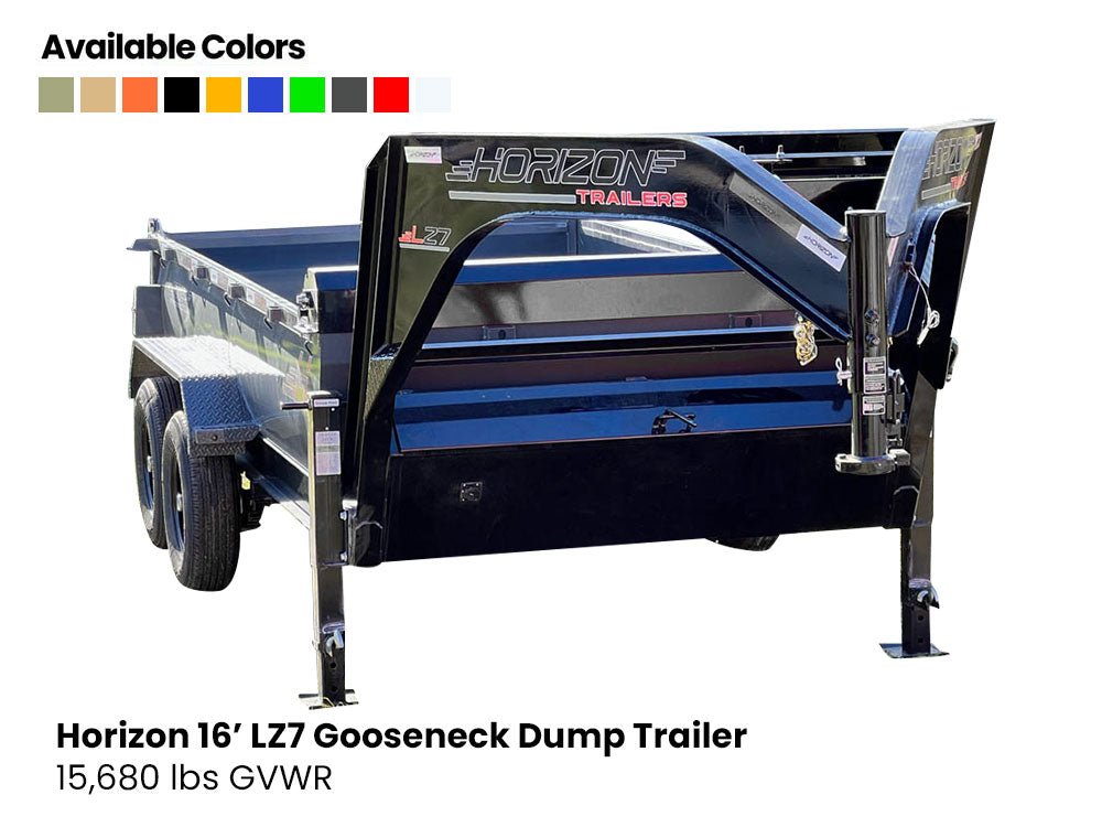 Horizon LZ7 Gooseneck Dump Trailer – Stryker Dealership Group