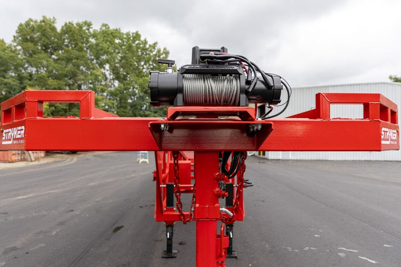 50' Wedge 3 Car Hauler (3) 7k axles w/ winch - De-rated 12k GVWR ...