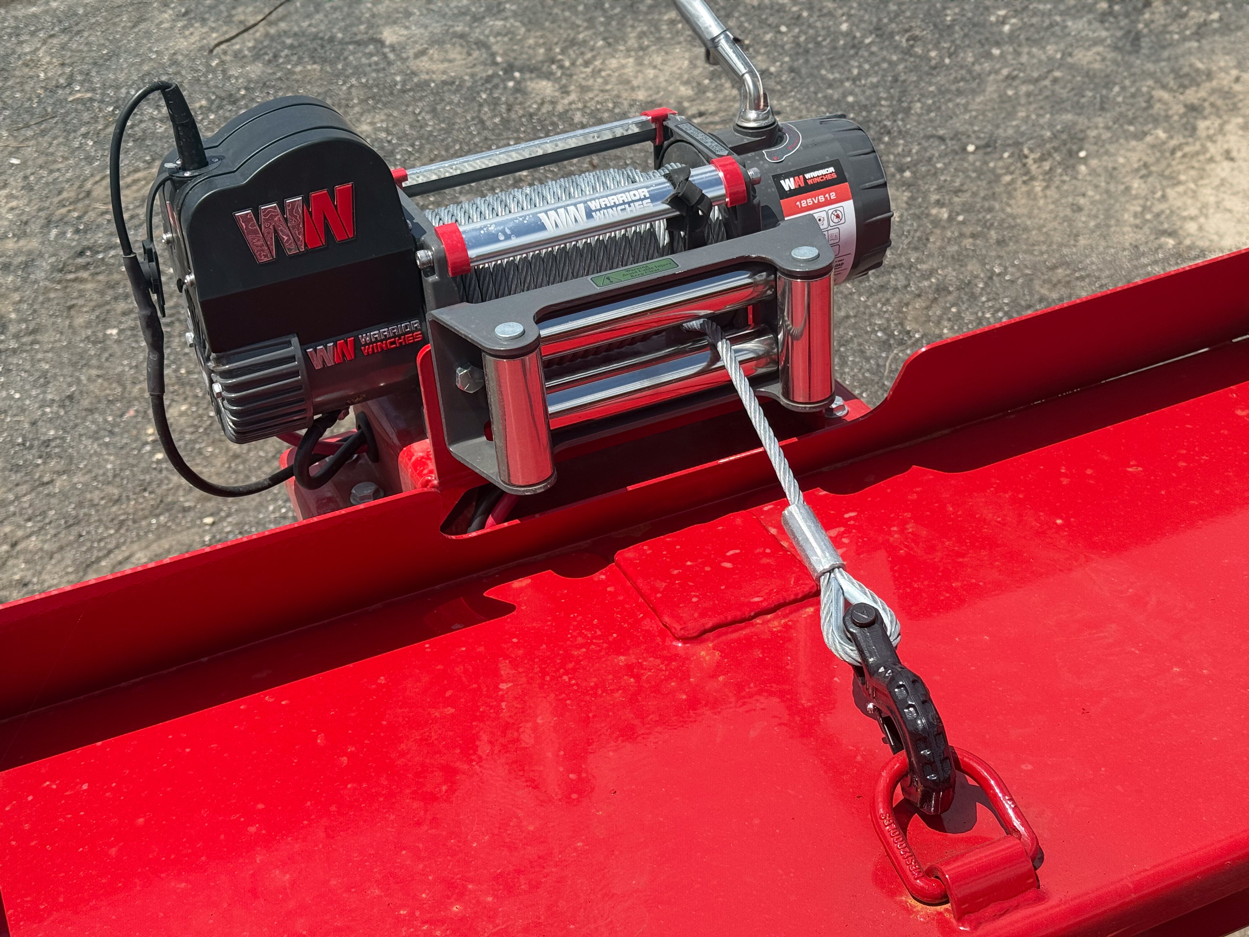 Stryker 50' Wedge 3 Car Hauler (3) 7k axles w/ winch - De-rated 12k GV ...